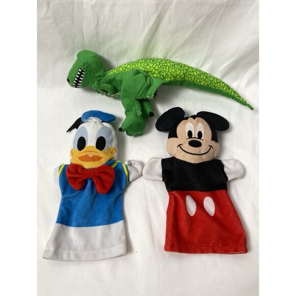 Disney | Toys | Disney Melissa Doug Hand Puppets Mickey Donald Duck ...